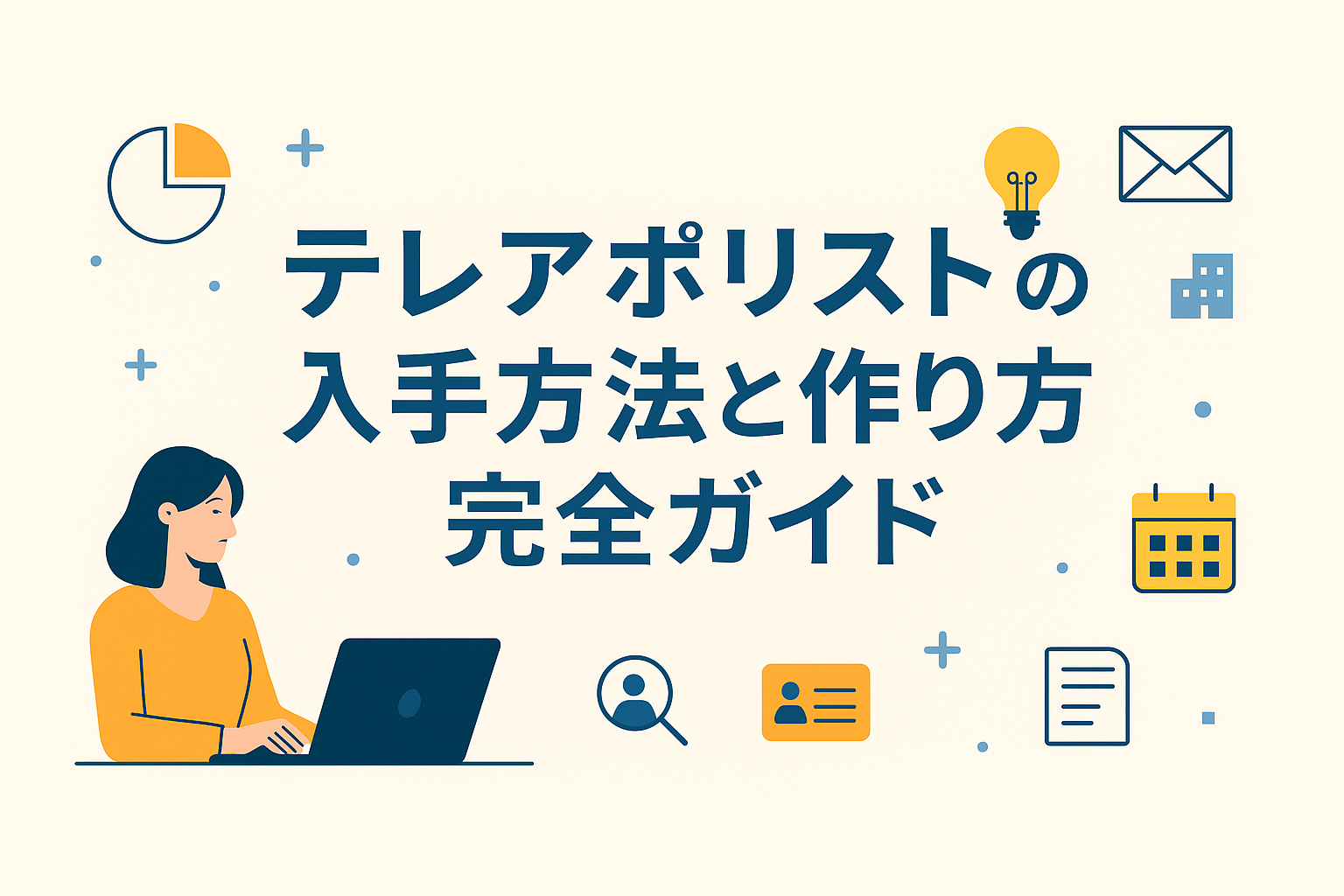 テレアポリストの入手方法と作り方完全ガイド｜効率的な架電リストの収集・活用ポイント - PITK - PITK